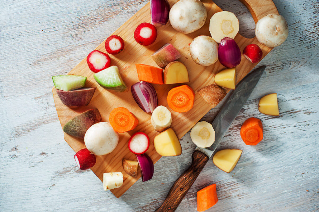 Portland Farmers Market Grilled Vegetables with Beet Vinaigrette ...